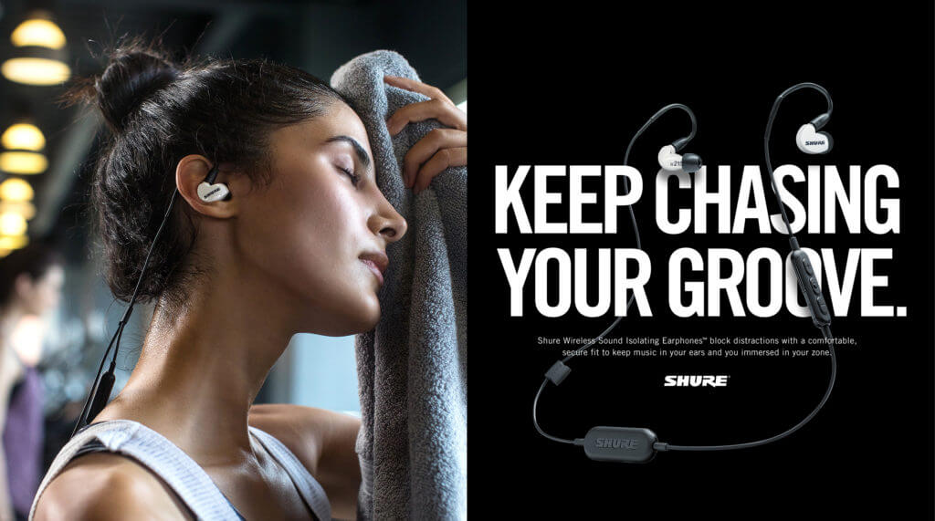 Shure Wireless Earphones Ad Campaign | Shawn Ritzenthaler